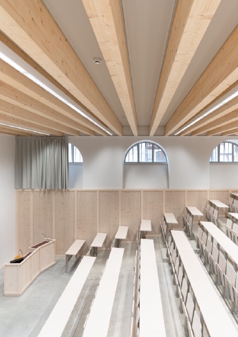 Rockfon redéfinit l’acoustique de la Manufacture des Tabacs et du Patio ...